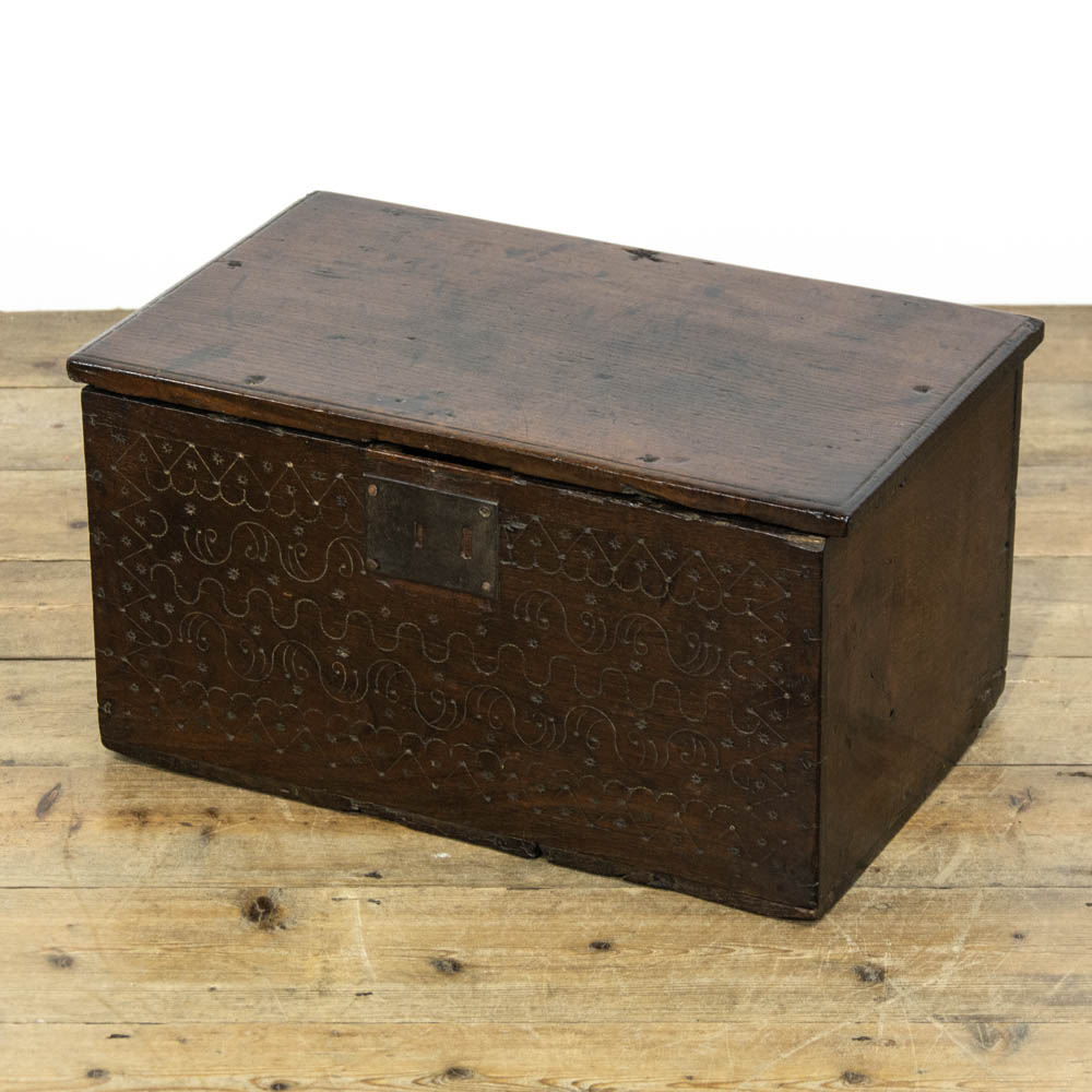 17th Century Welsh Oak Box | M-3107 | Penderyn Antiques