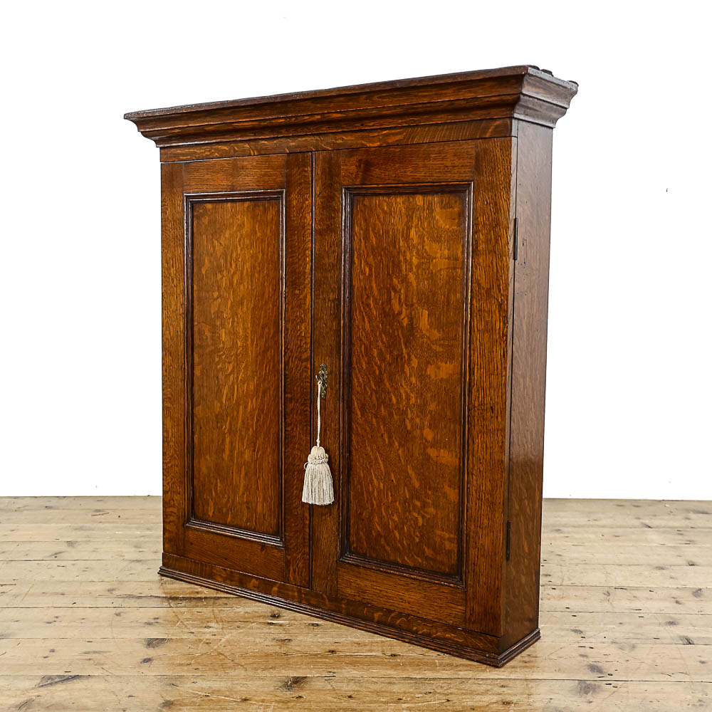 Antique George III Oak Wall Cabinet | M-5690 | Penderyn Antiques