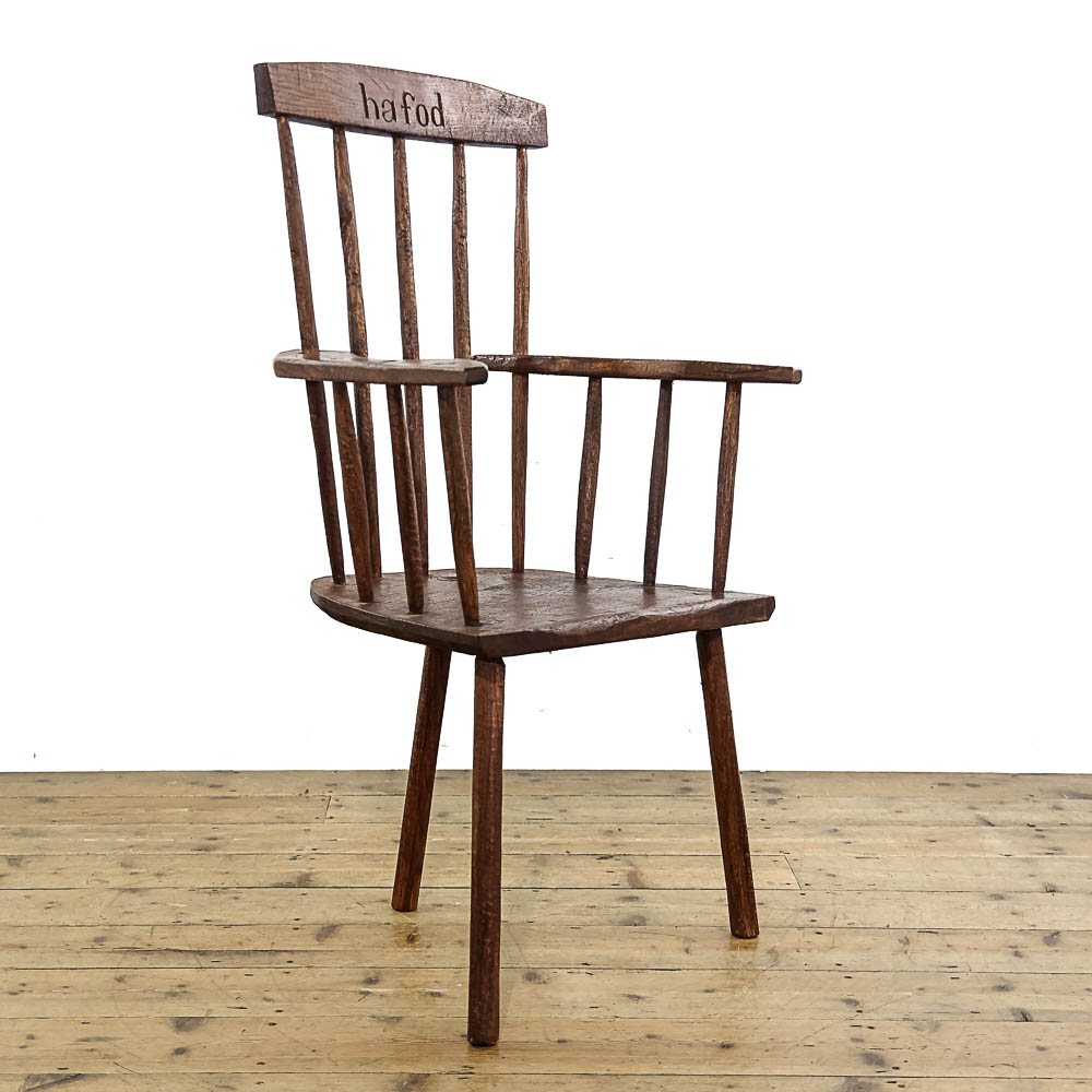 Traditional Welsh Ash Stick Chair | M-5731 | Penderyn Antiques