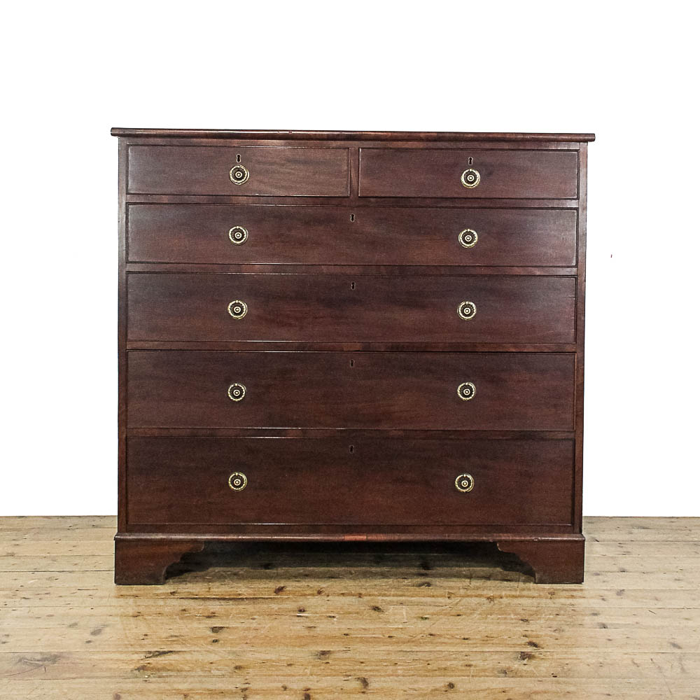 Antique 19th Century Mahogany Chest of Drawers | M-5847 | Penderyn Antiques