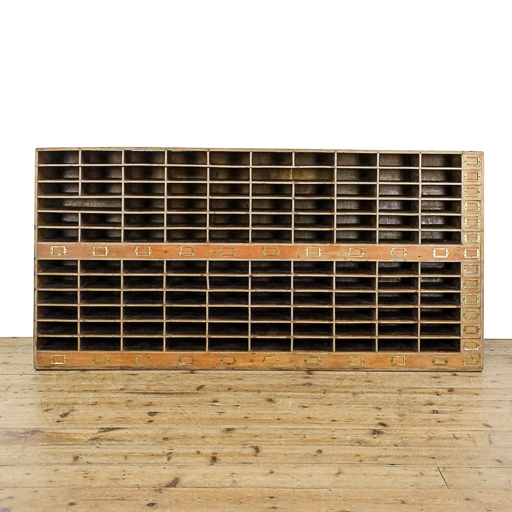 Vintage Pigeon Hole Post Office Cabinet | M-5926 | Penderyn Antiques