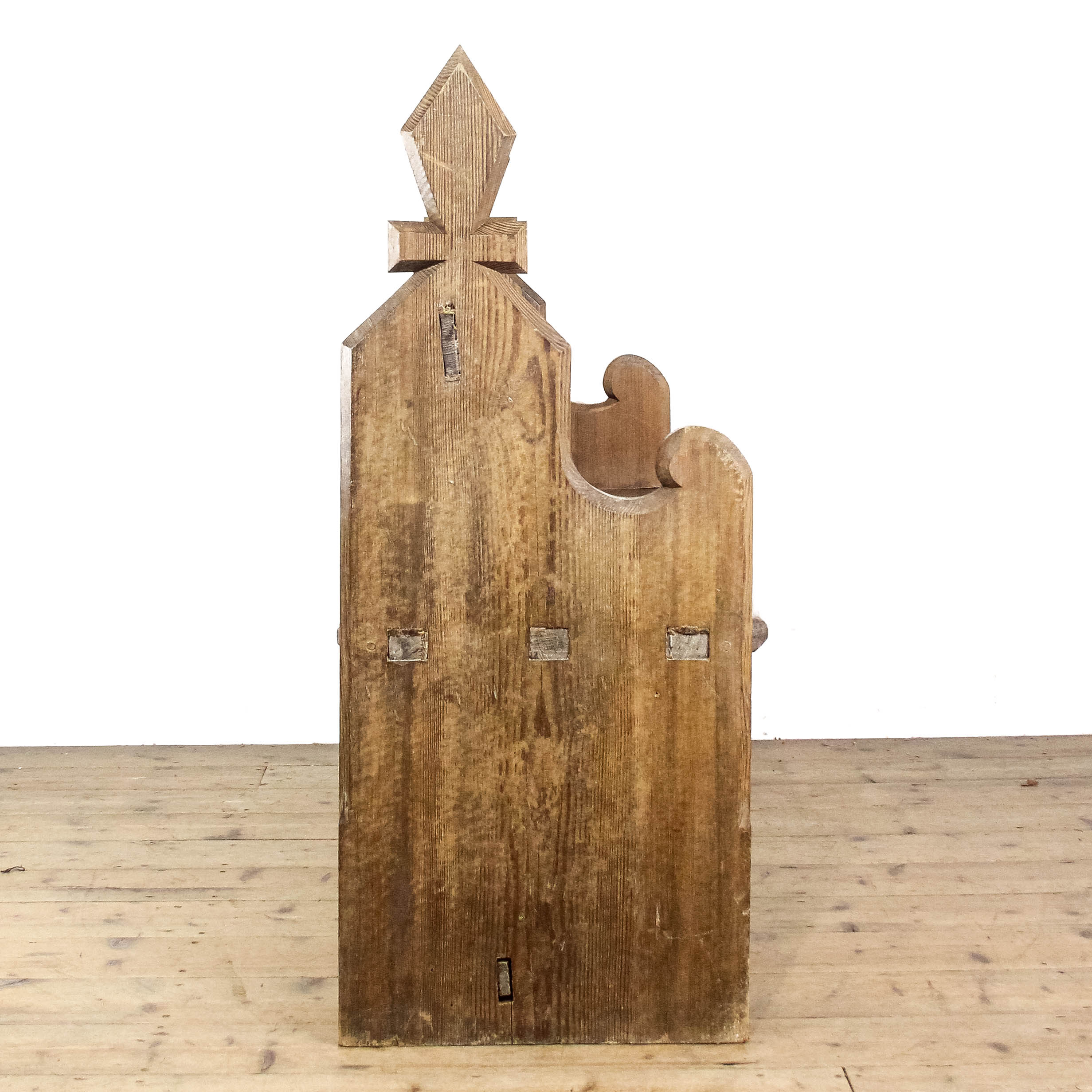 Antique Pine Church Pew | M-6549 | Penderyn Antiques